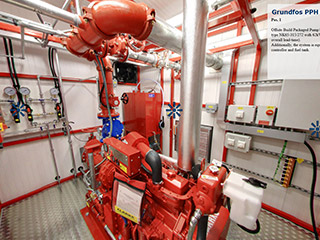Fire Packaged Pump House, Single Diesel, LPCB - Newcastle 360